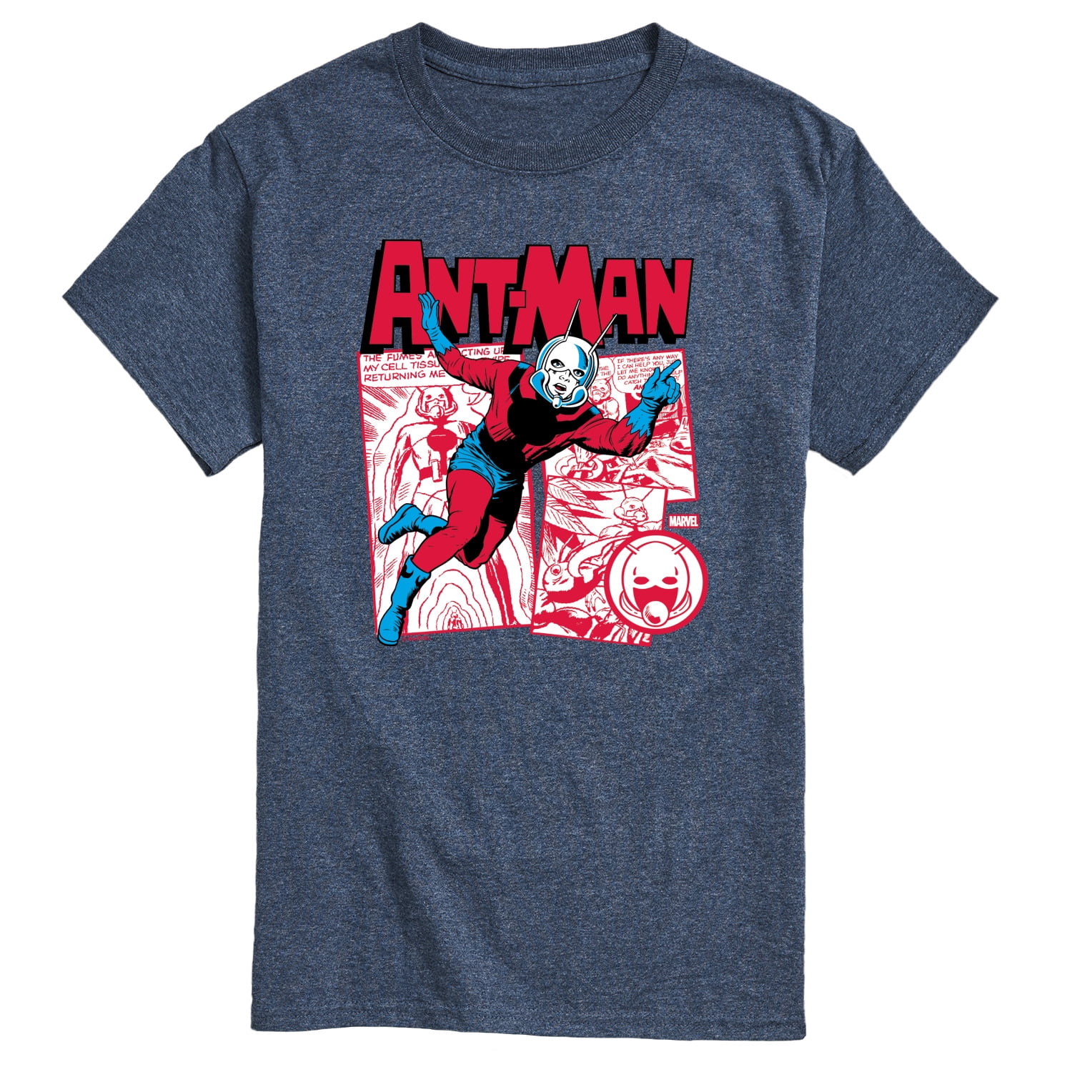 Marvel - Antman Retro - Men's Short Sleeve Graphic T-Shirt - Walmart.com
