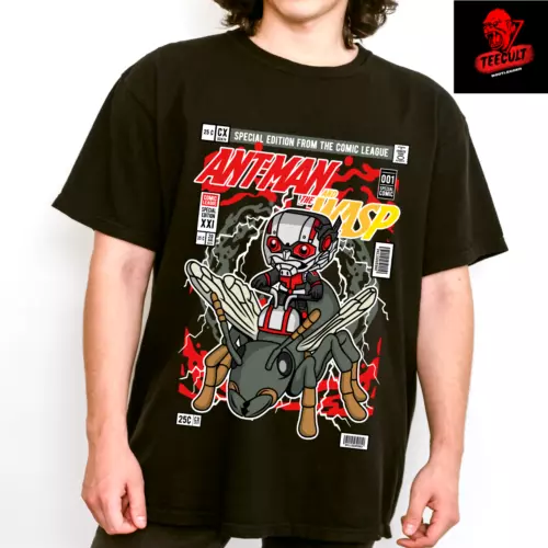 Marvel Antman Wasp Comic Superhero Funko Pop Tee Unisex Tshirt Hot ...