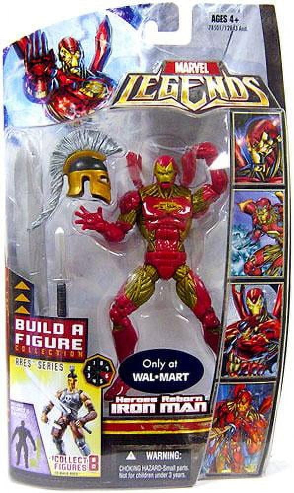 Marvel Ares Build a Figure Heroes Reborn Iron Man Action Figure ...