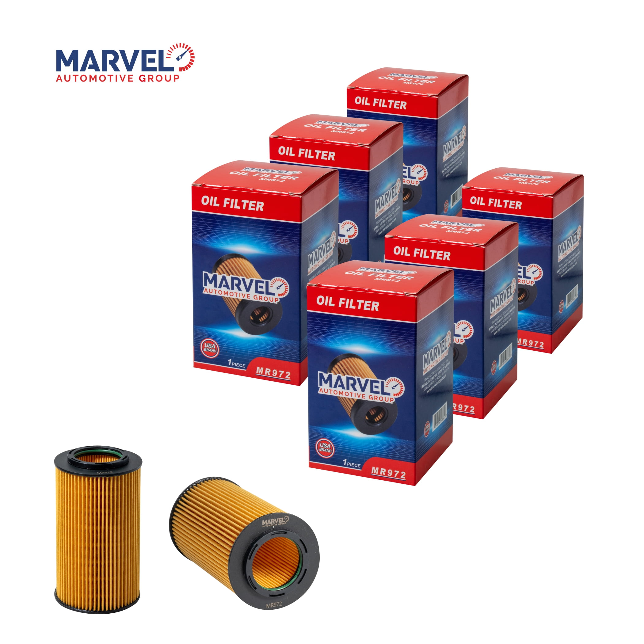Marvel Automotive Group MR972 Synthetic Engine Oil Filter for Hyundai ...