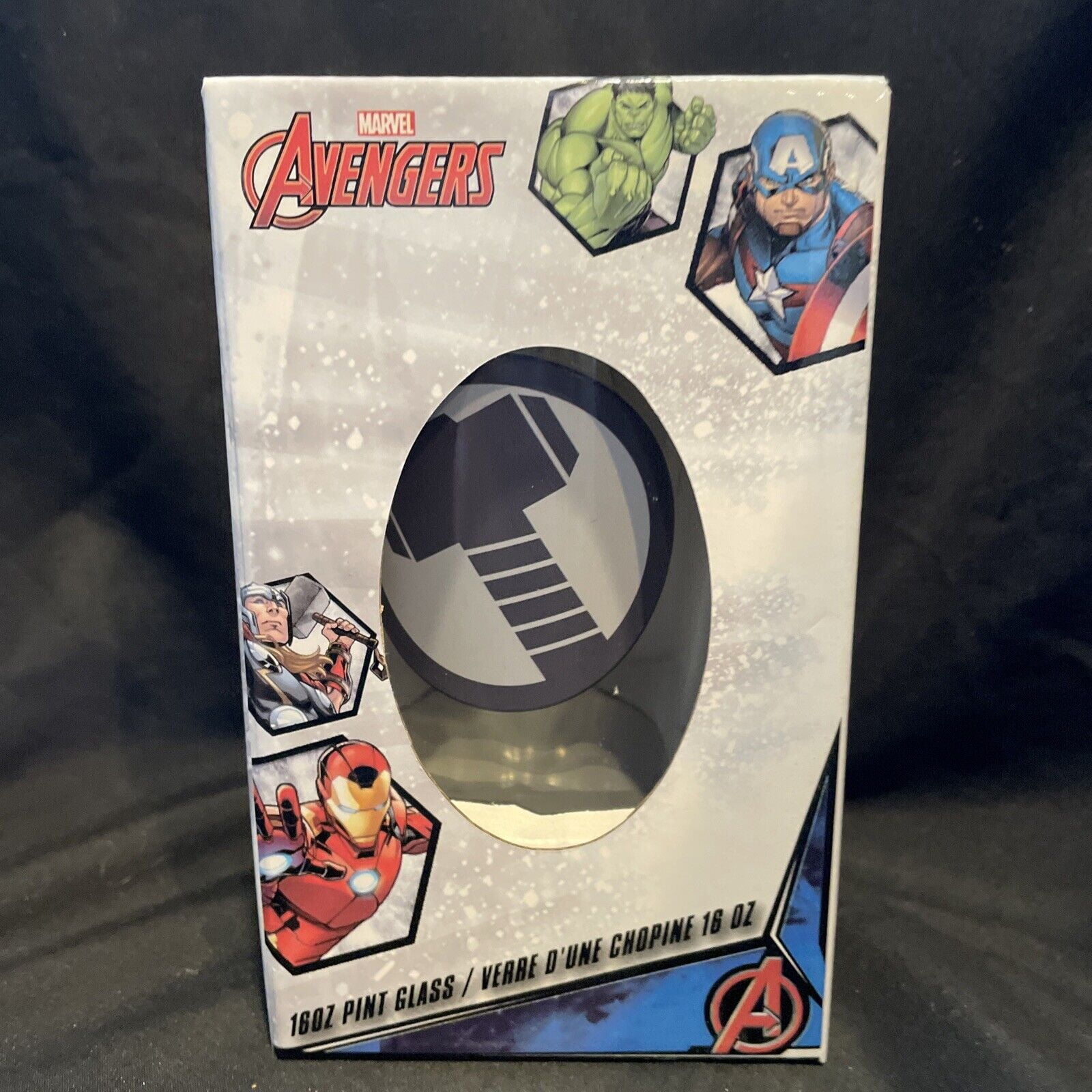 Marvel Avengers 16oz Thor Pint Glass - Walmart.com