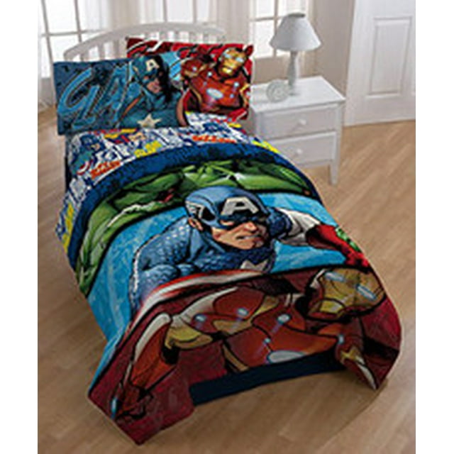 Marvel Avengers 2 Publishing Twin Comforter - Walmart.com