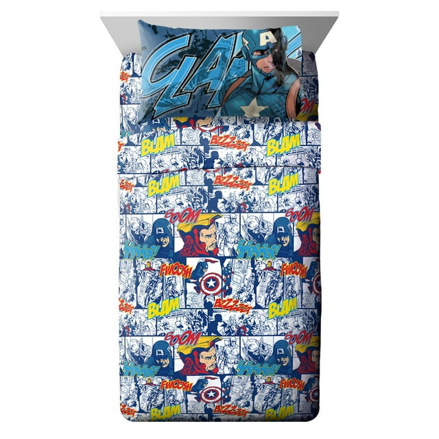 Marvel Avengers 2 Twin Sheet Set - Walmart.com
