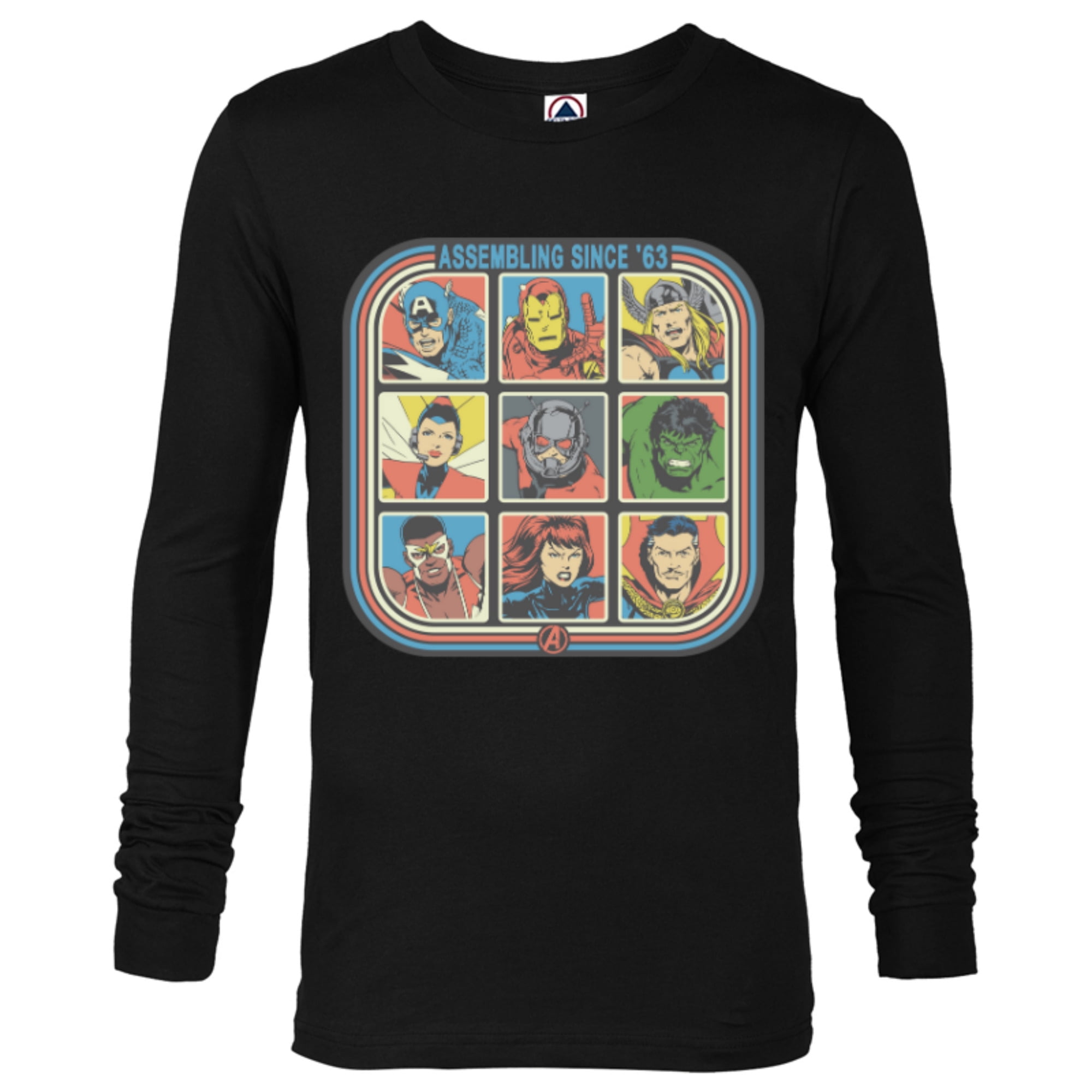 Marvel Avengers 60th Anniversary Assembling Since ’63 Retro- Long ...