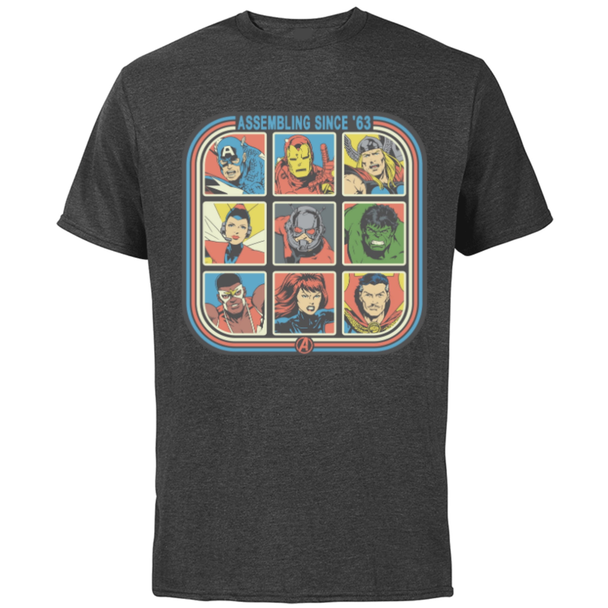 Marvel Avengers 60th Anniversary Assembling Since ’63 Retro- Short ...