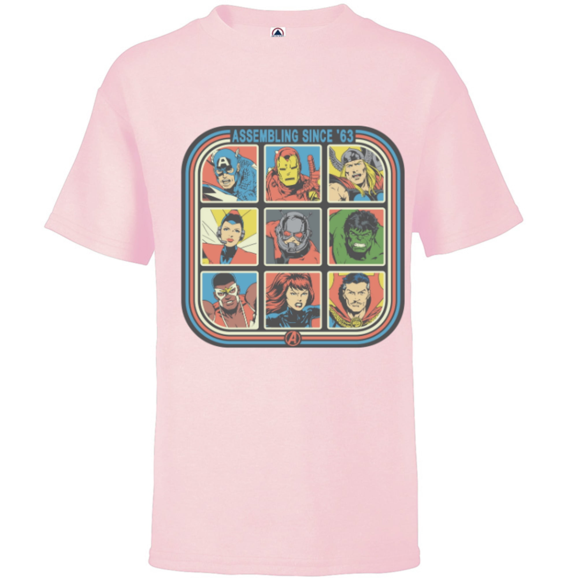 Marvel Avengers 60th Anniversary Assembling Since ’63 Retro- Short ...