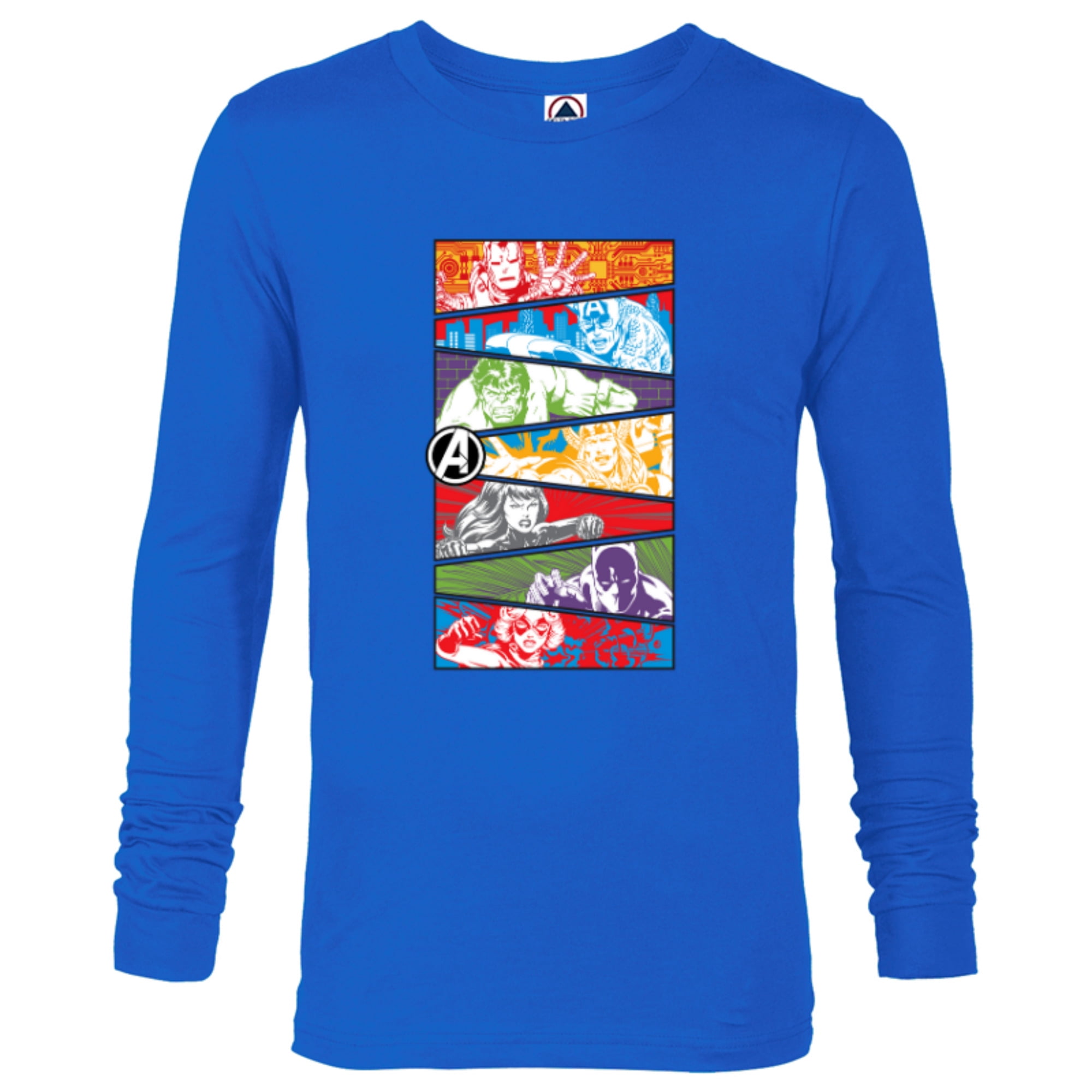 Marvel Avengers 60th Anniversary Classic Color Slices Retro- Long ...