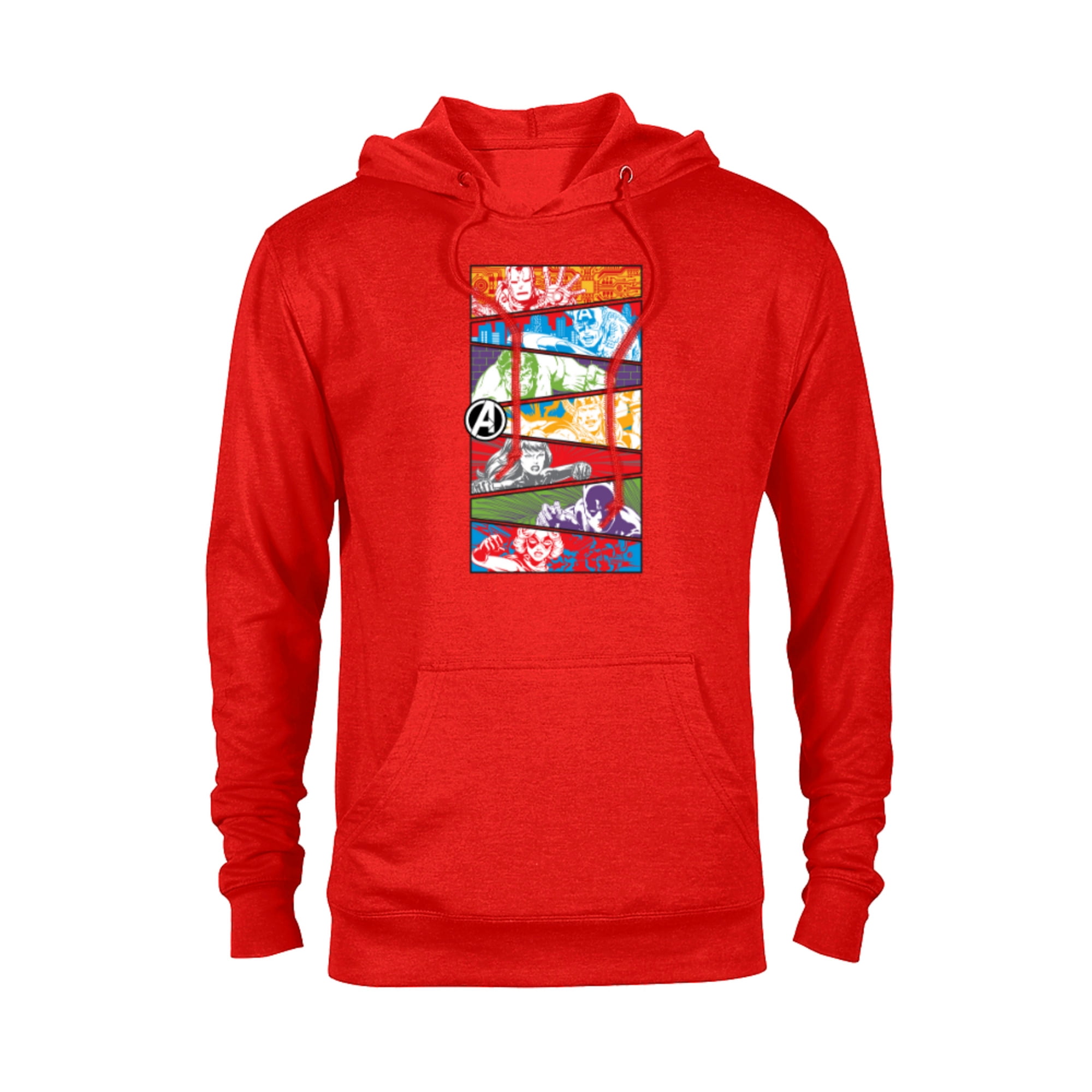 Marvel Avengers 60th Anniversary Classic Color Slices Retro- Pullover ...