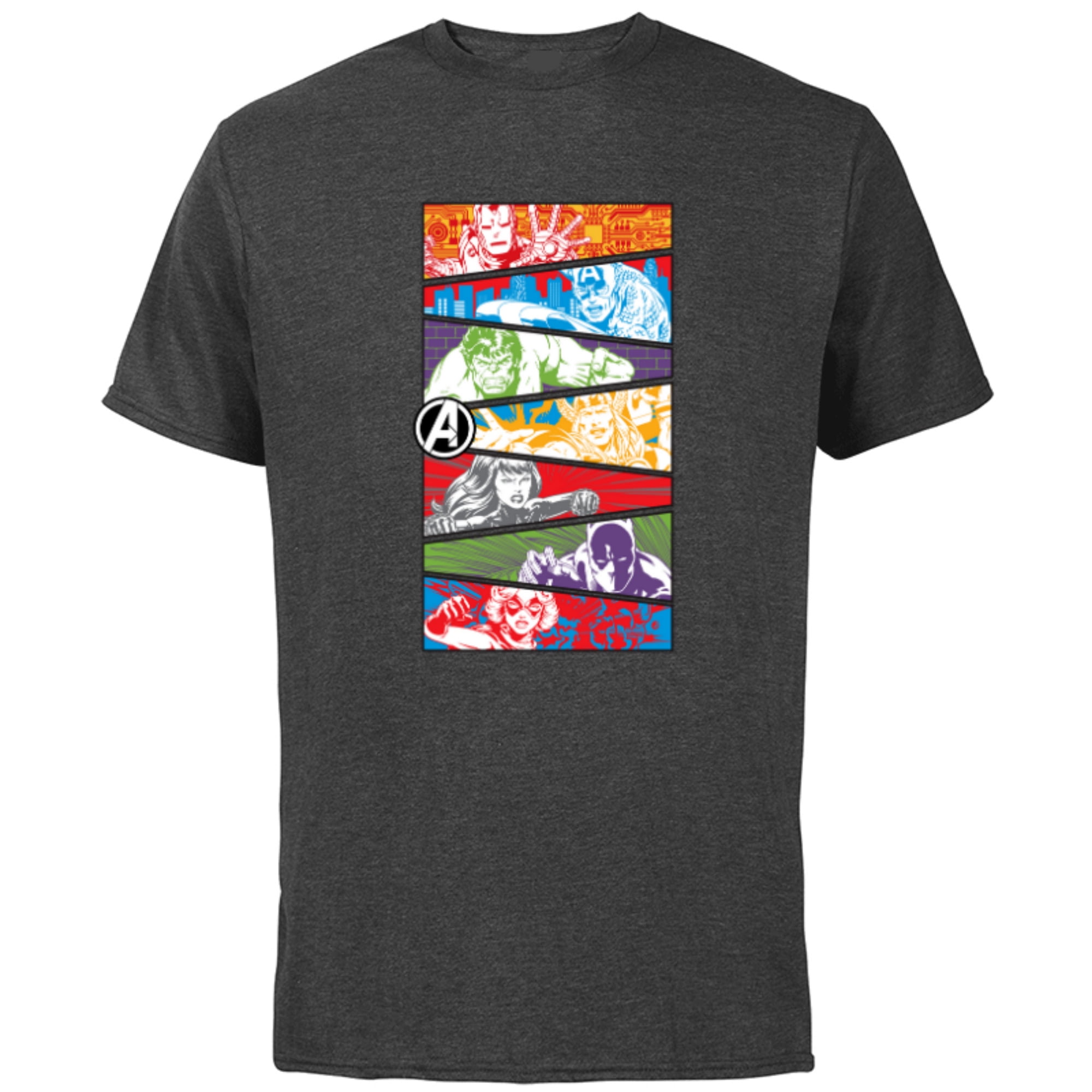 Marvel Avengers 60th Anniversary Classic Color Slices Retro- Short ...