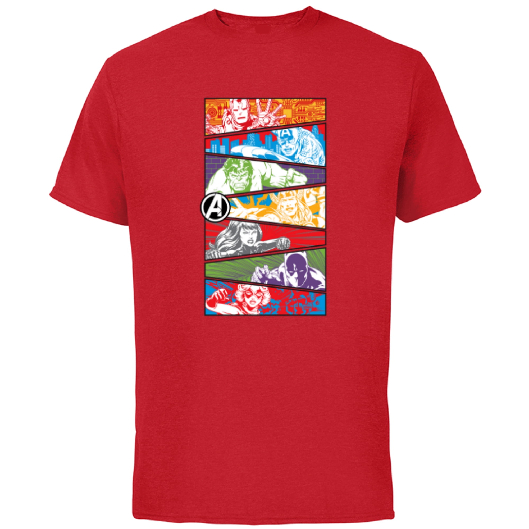 Marvel Avengers 60th Anniversary Classic Color Slices Retro- Short ...