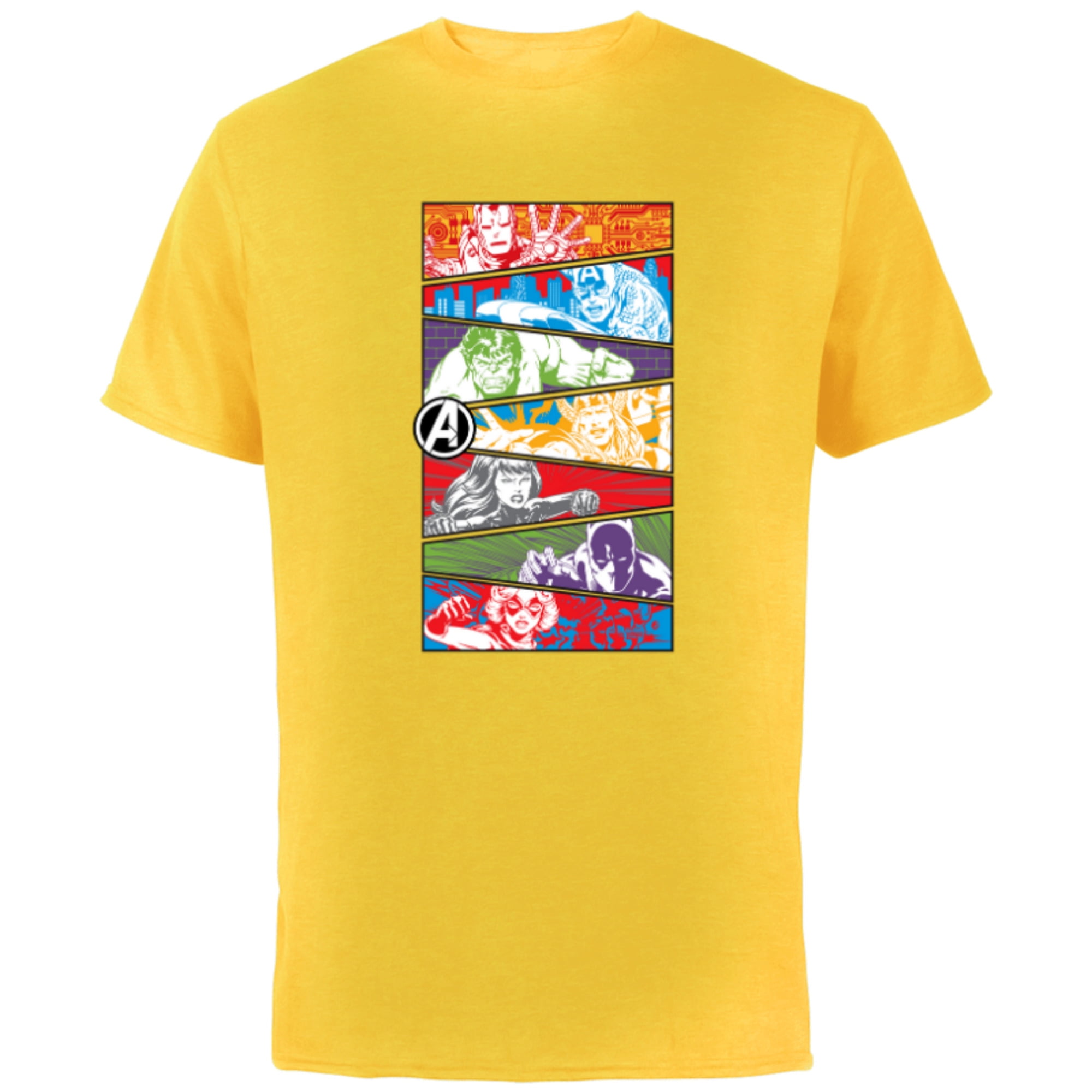 Marvel Avengers 60th Anniversary Classic Color Slices Retro- Short ...