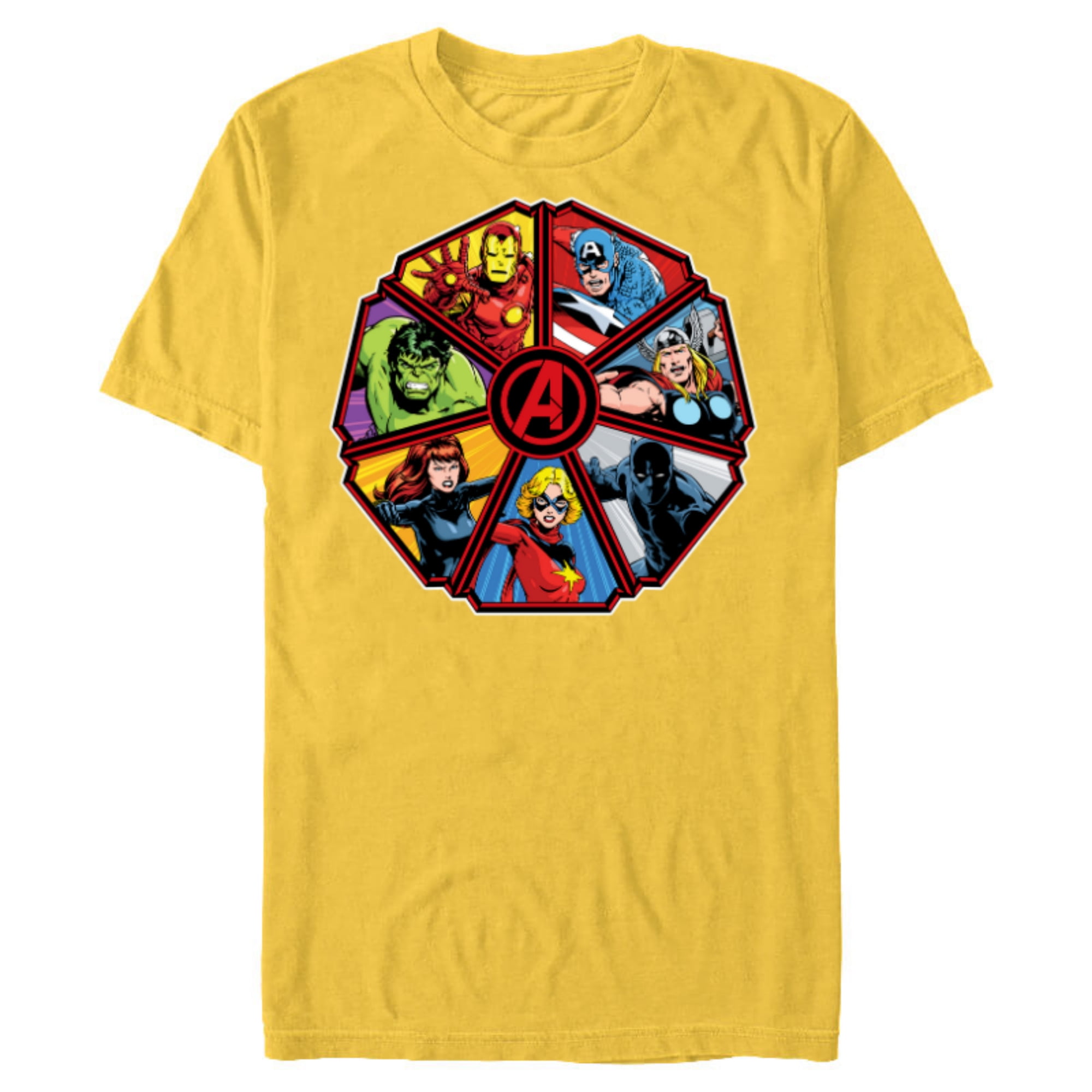 Marvel Avengers 60th Anniversary Classic Comic Hero Shield- Short ...