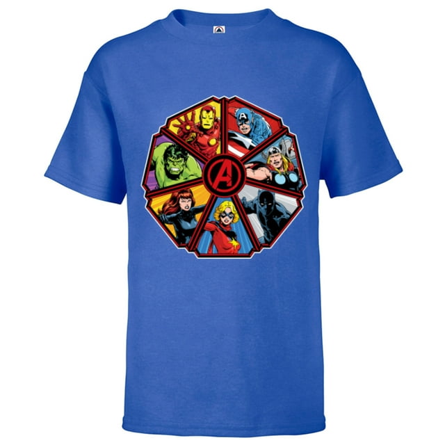 Marvel Avengers 60th Anniversary Classic Comic Hero Shield- Short ...