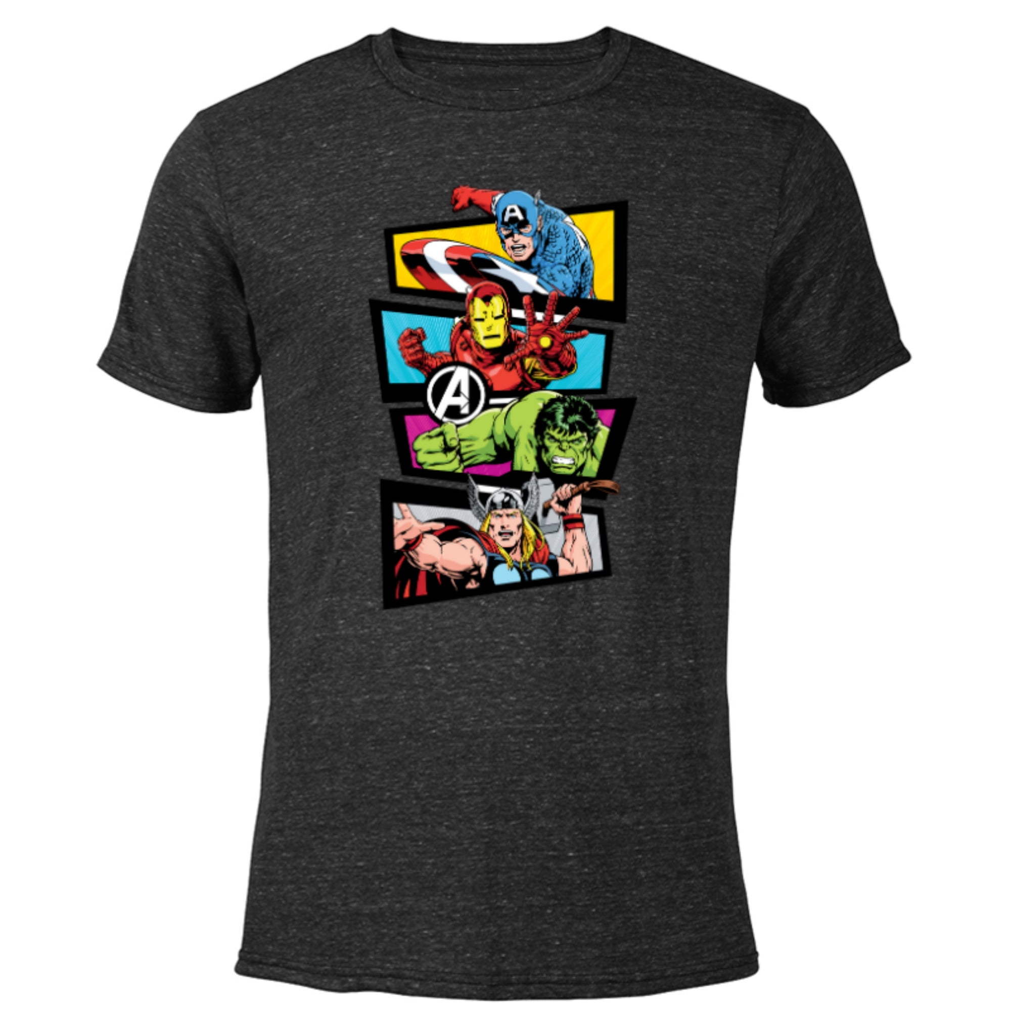 Marvel Avengers 60th Anniversary Four Heroes Retro Classic- Short ...