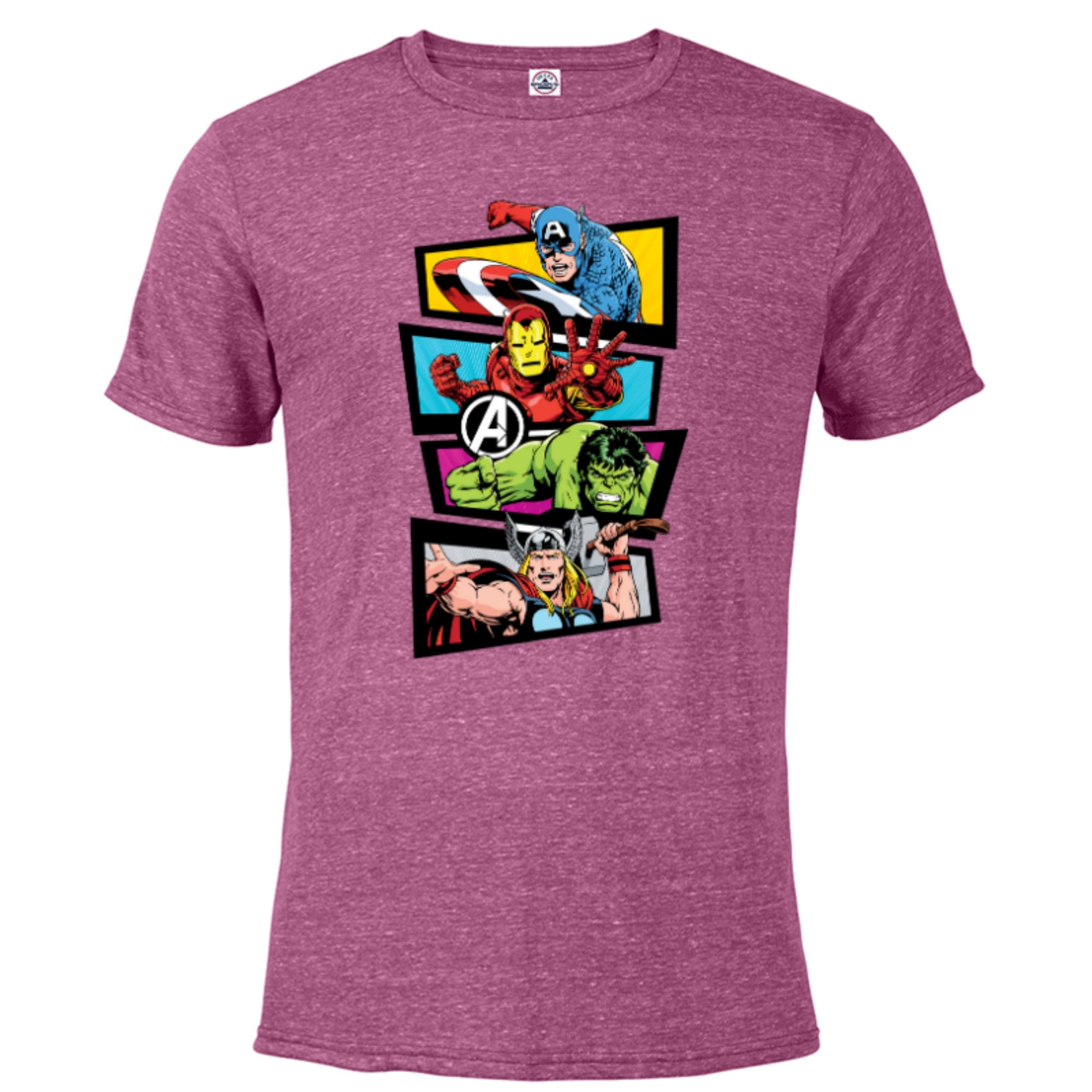 Marvel Avengers 60th Anniversary Four Heroes Retro Classic- Short ...