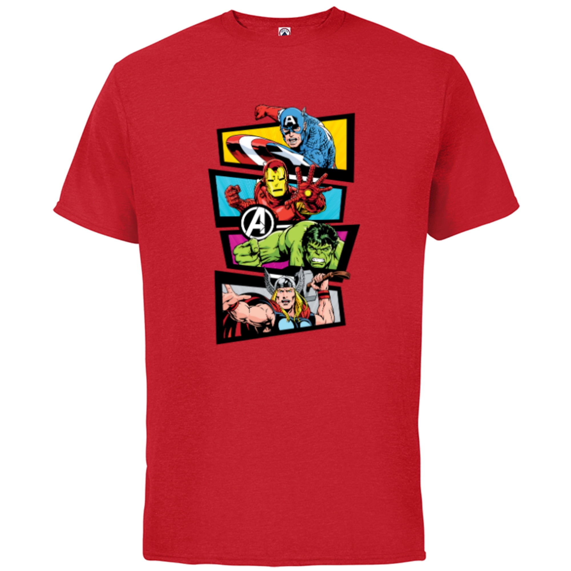 Marvel Avengers 60th Anniversary Four Heroes Retro Classic- Short ...