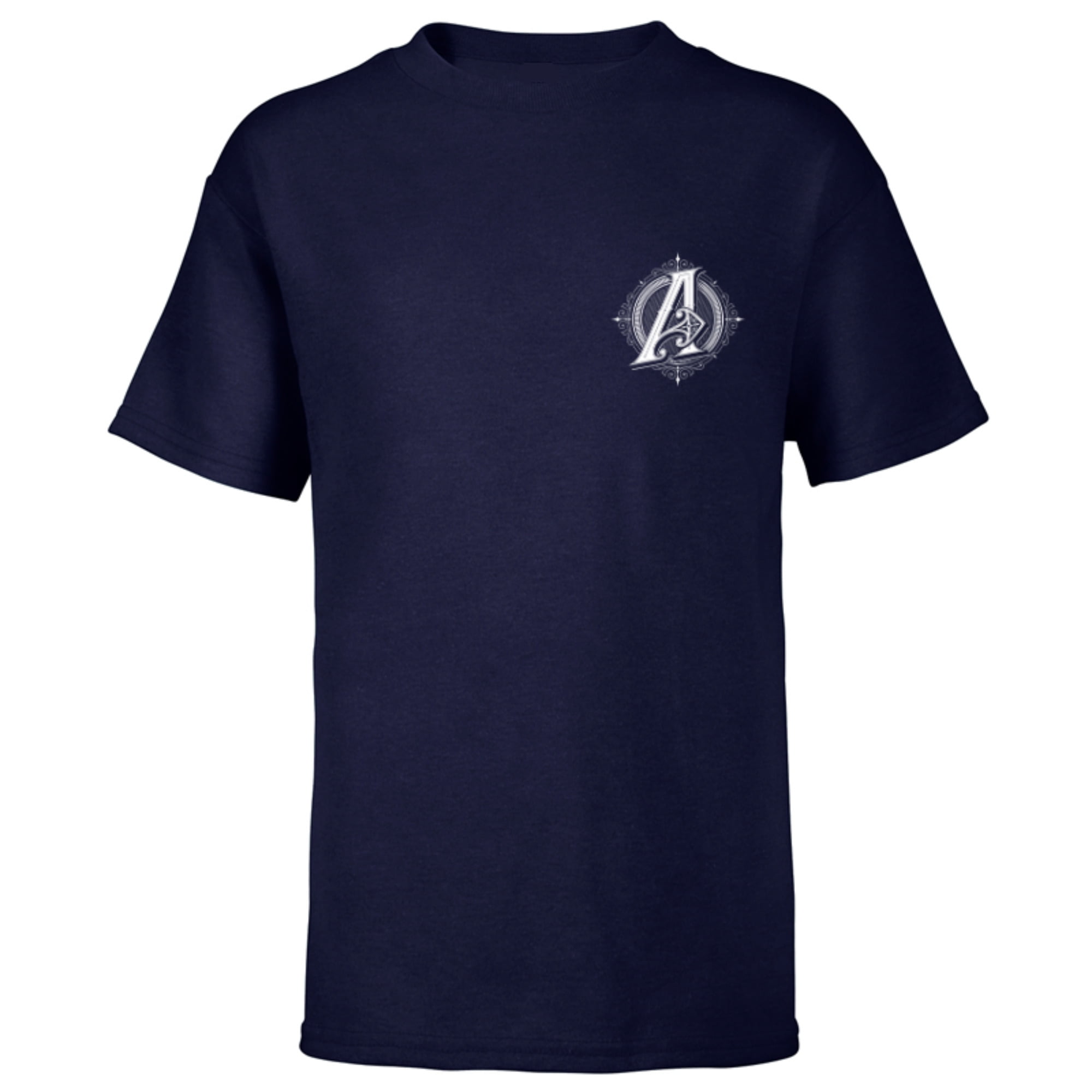 Marvel Avengers A-Logo Icon White Super Fancy Steampunk - Short Sleeve ...