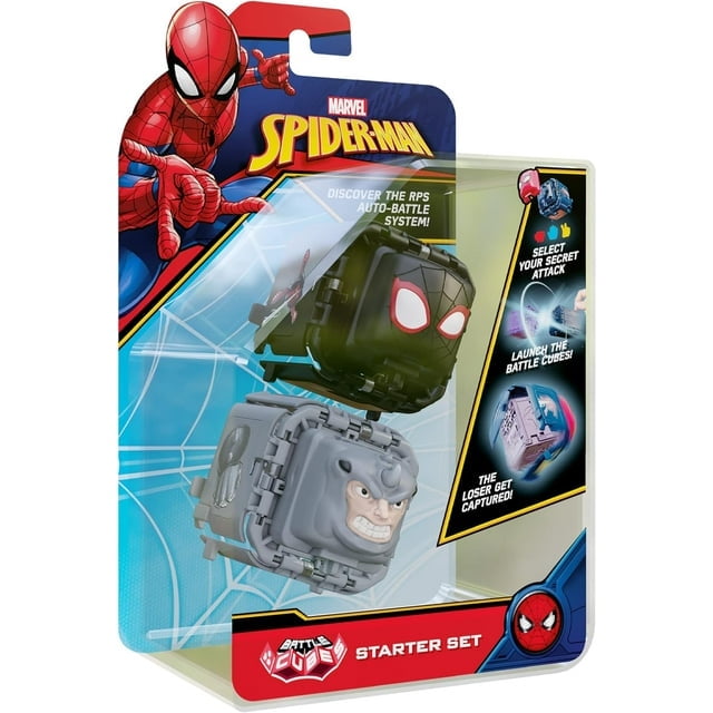 Marvel Avengers Battle Cubes - Miles Morales VS Rhino - Walmart.com