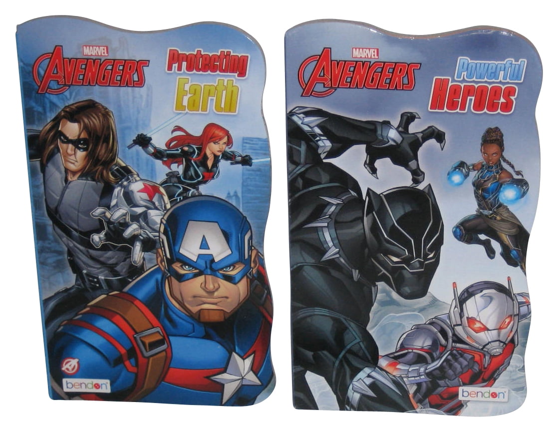 Marvel Avengers Bendon Hardcover Book Lot - (Protecting Earth ...
