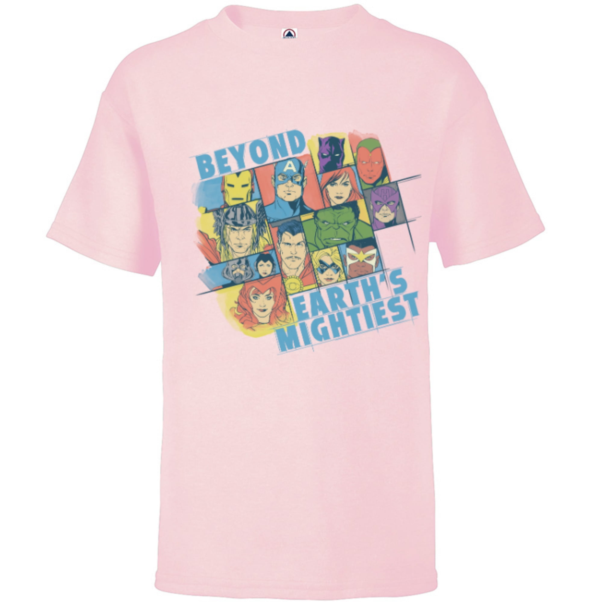 Marvel Avengers Beyond Earth’s Mightiest 60th Retro Faces- Short Sleeve ...
