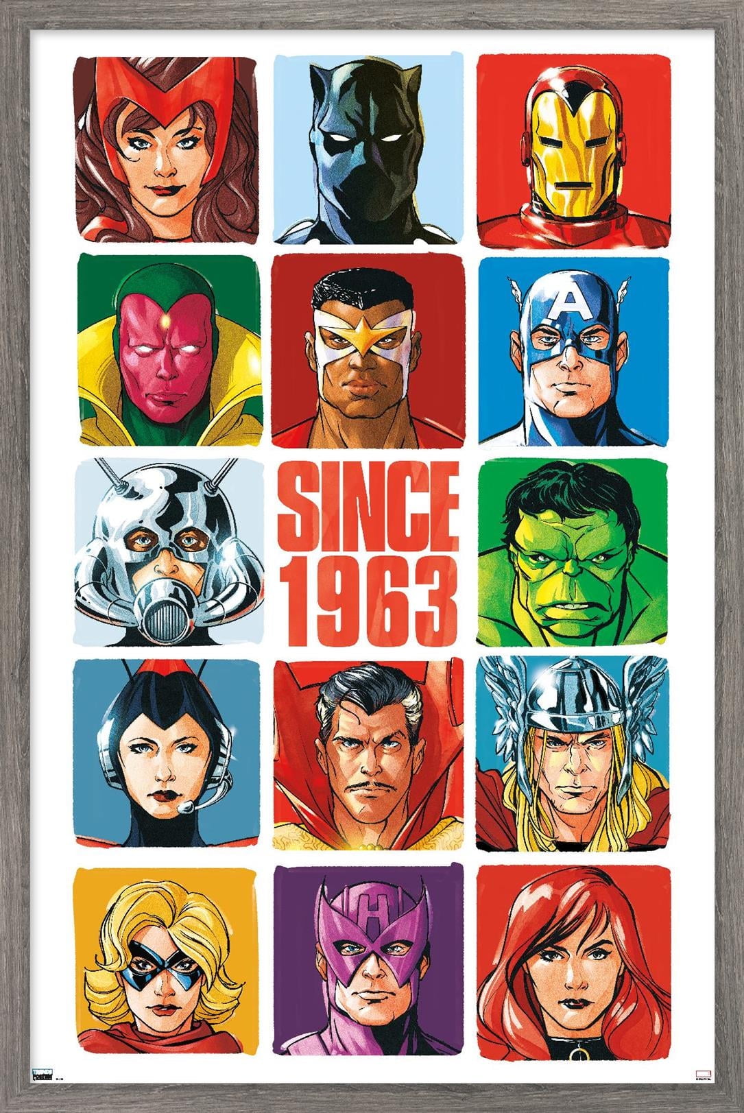 Marvel Avengers: Beyond Earth's Mightiest - Grid Wall Poster, 14.725" x ...
