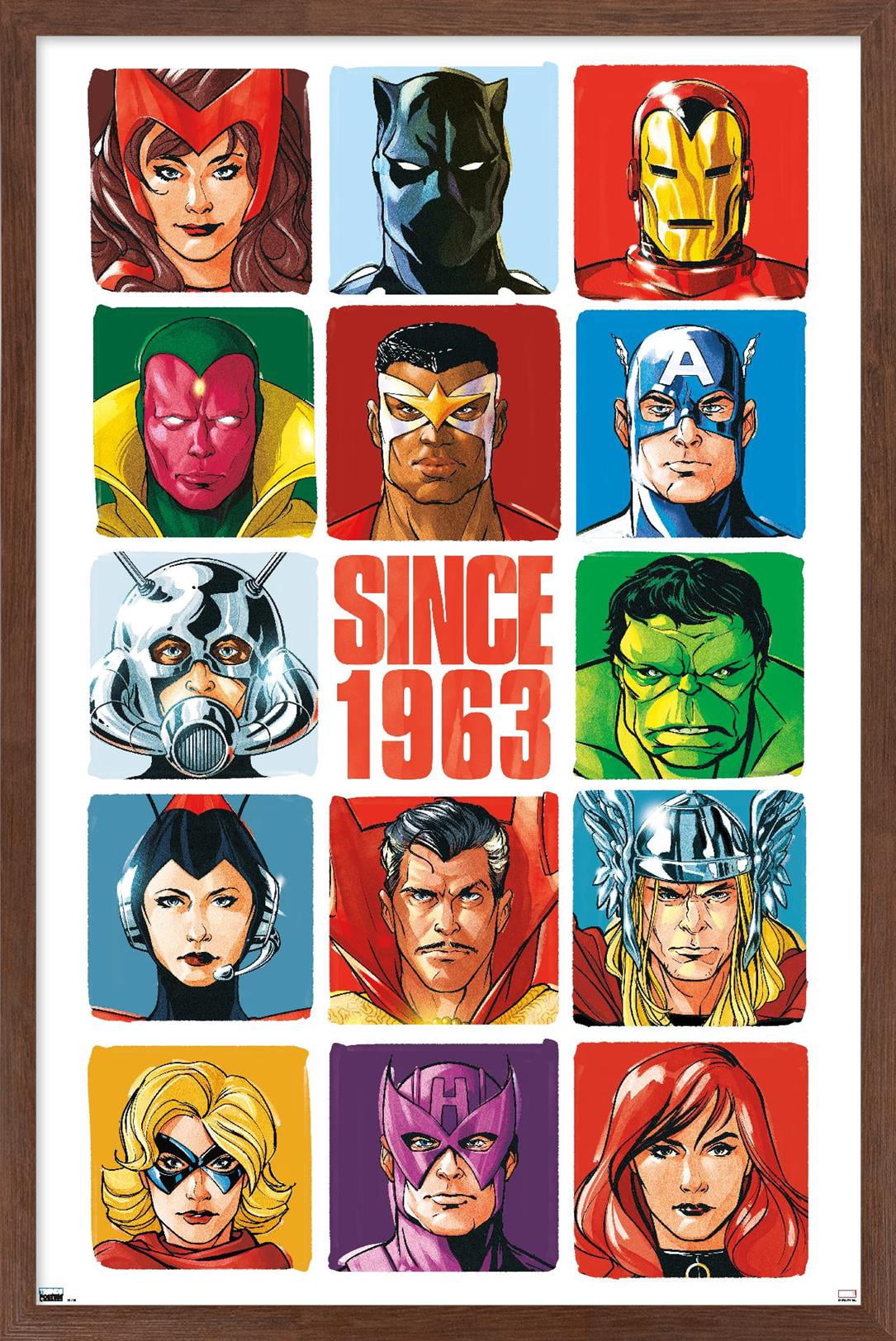 Marvel Avengers: Beyond Earth's Mightiest - Grid Wall Poster, 22.375" x ...
