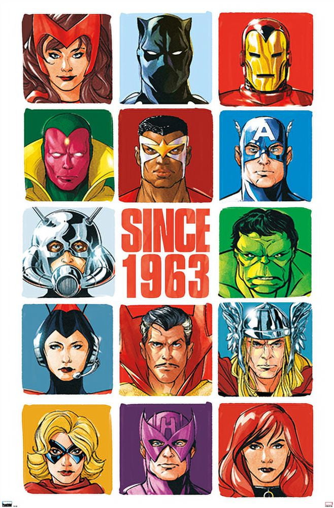 Marvel Avengers: Beyond Earth's Mightiest - Grid Wall Poster, 22.375" x ...