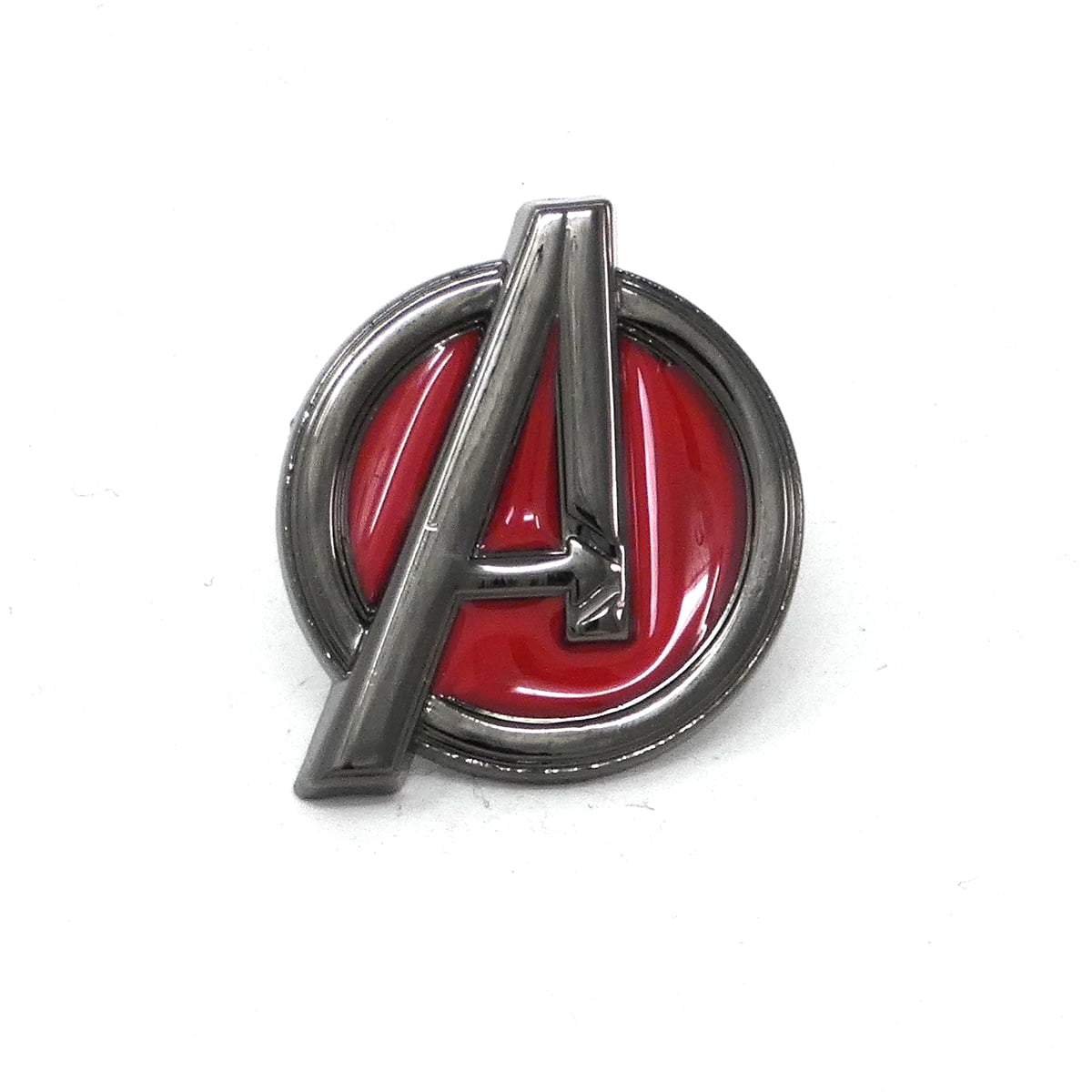 Marvel Avengers Black Widow (M) Logo Pewter Lapel Pin - Walmart.com