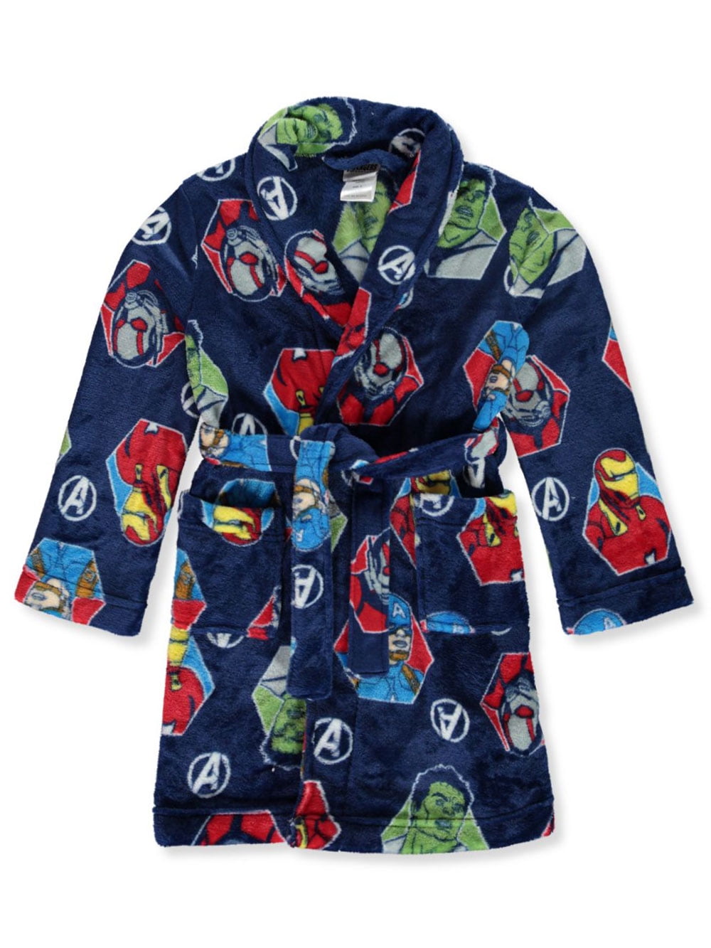 Marvel Avengers Boys' Hero Profile Plush Robe - Walmart.com