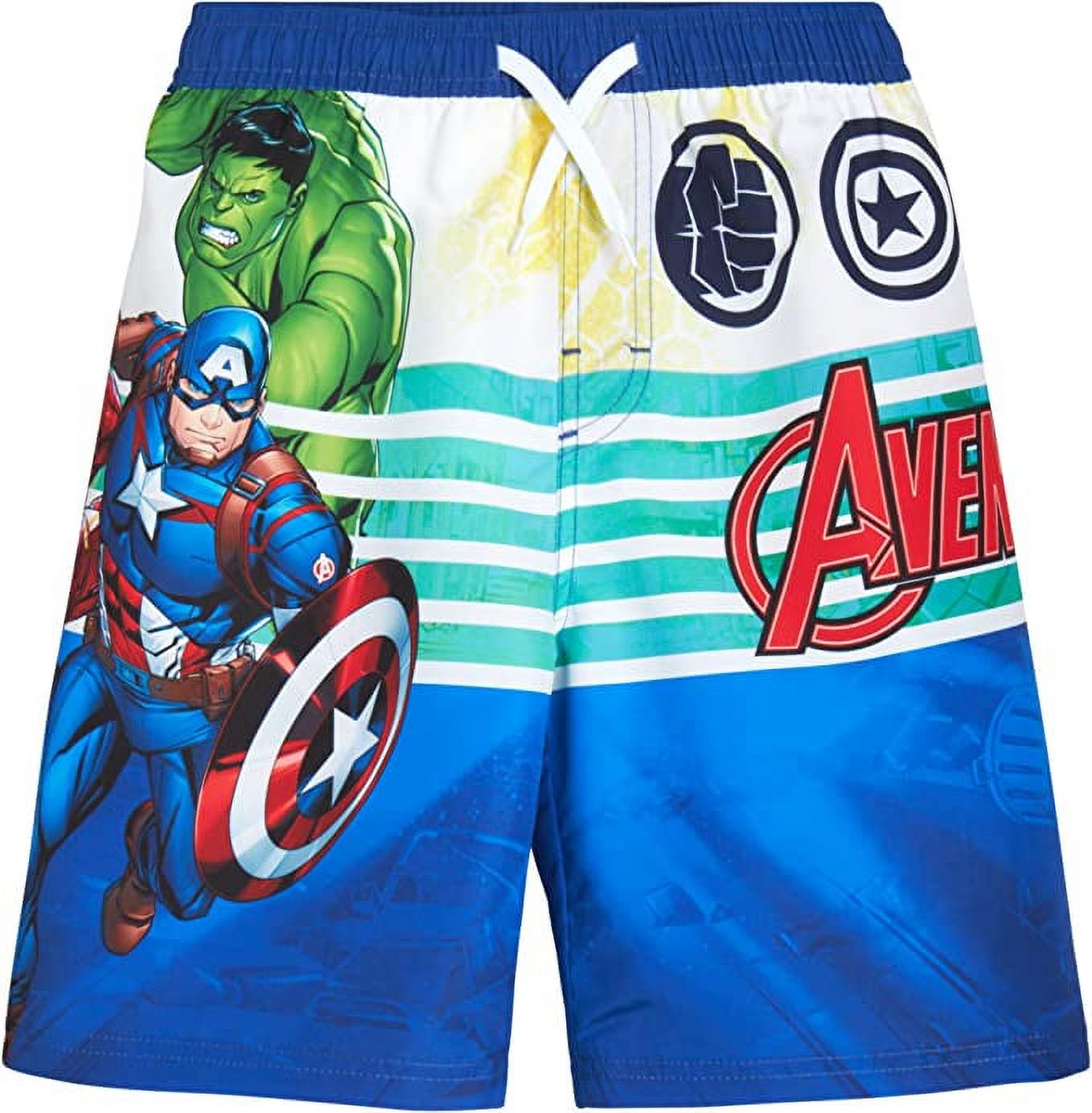 Marvel Spiderman Boys’ Swim Trunks – Spider-Man Swimsuit – UPF 50 ...