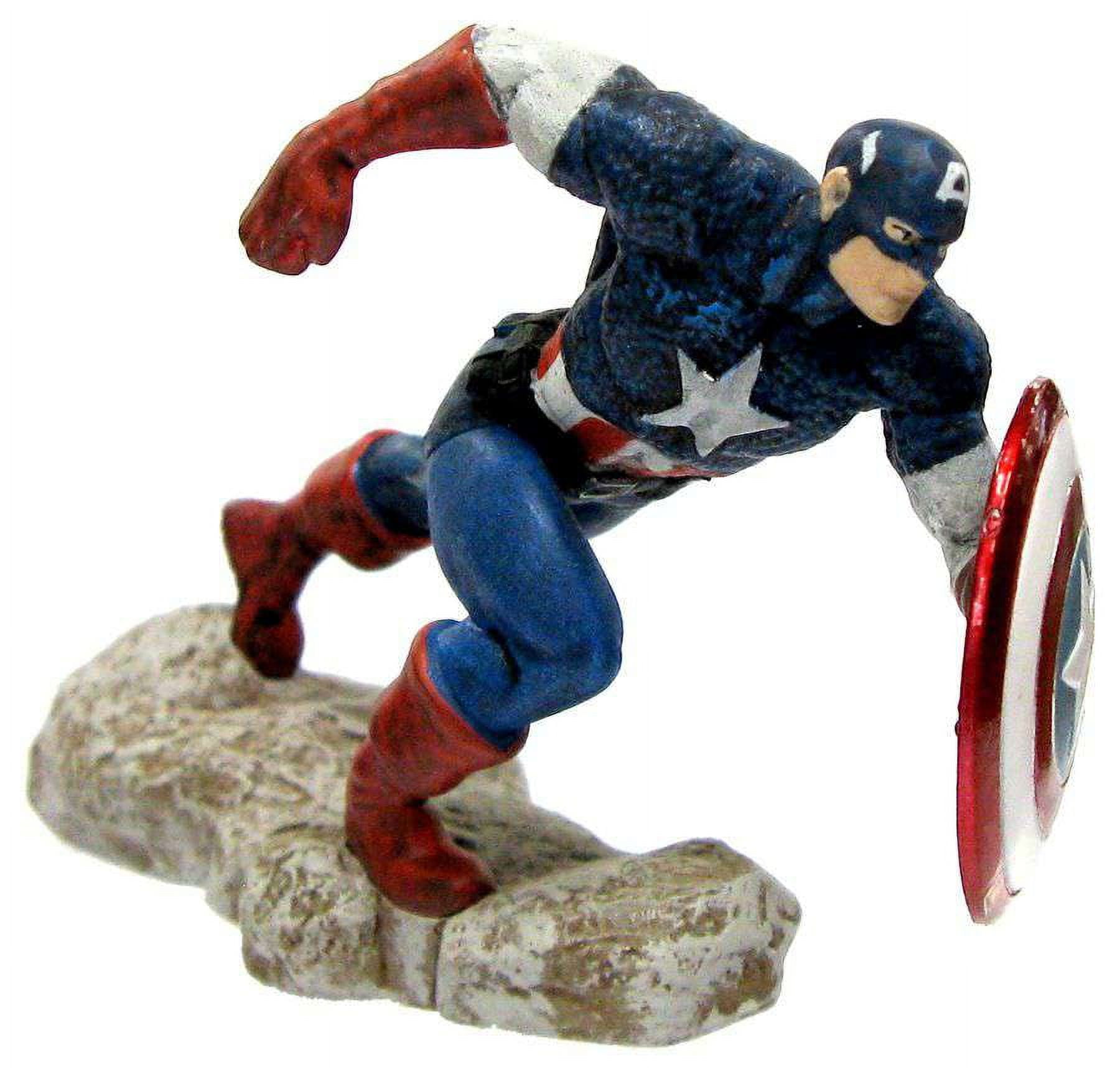 Marvel Avengers Captain America PVC Figure (Charging) (No Packaging ...