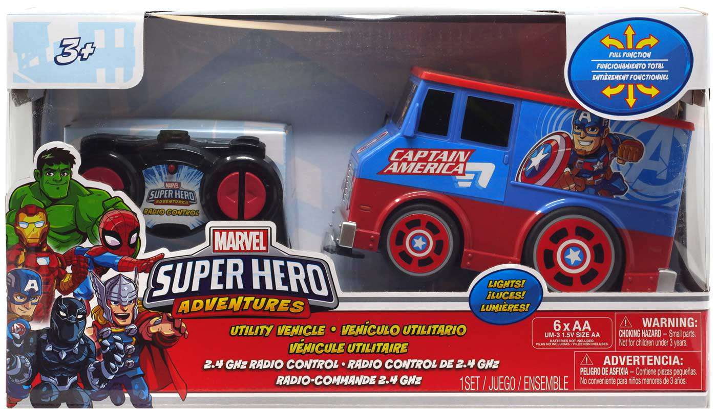 Marvel Avengers Captain America R/C Vehicle Utility Vehicle - Walmart.com