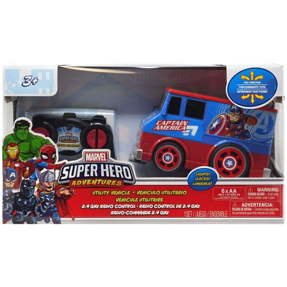 Marvel Avengers Captain America R/C Vehicle Utility Vehicle - Walmart.com