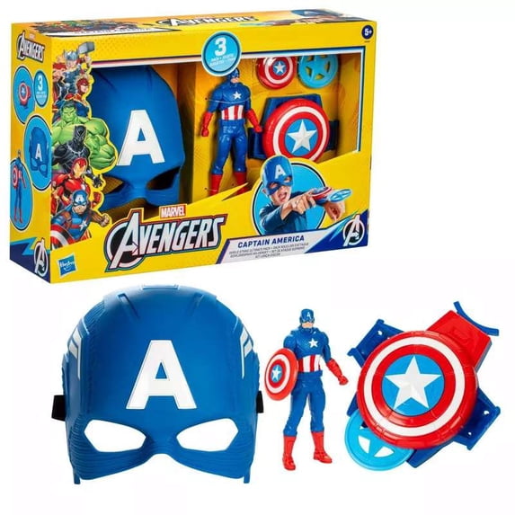 Marvel Avengers Captain America Shield Strike Ultimate Pack - Walmart.com