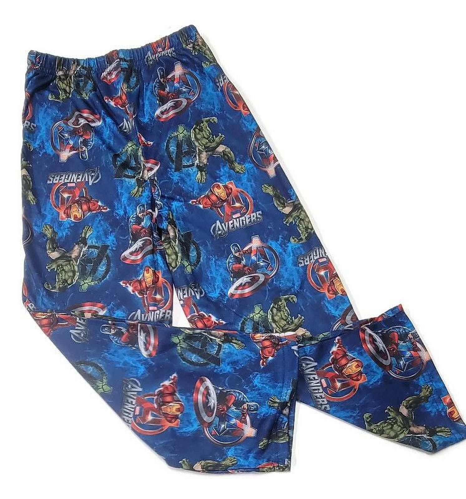 Marvel Avengers Cpt. America, The Hulk, Iron Man Pajama Lounge Pants ...