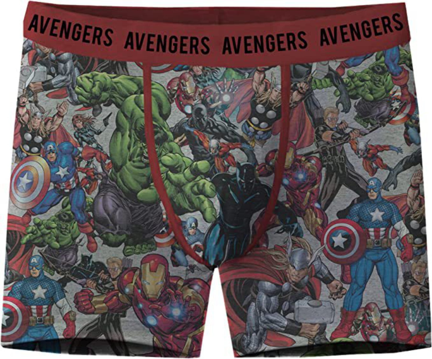 Marvel Avengers Crowd Men's Briefs for Men Adult Merch Underwear Men's ...