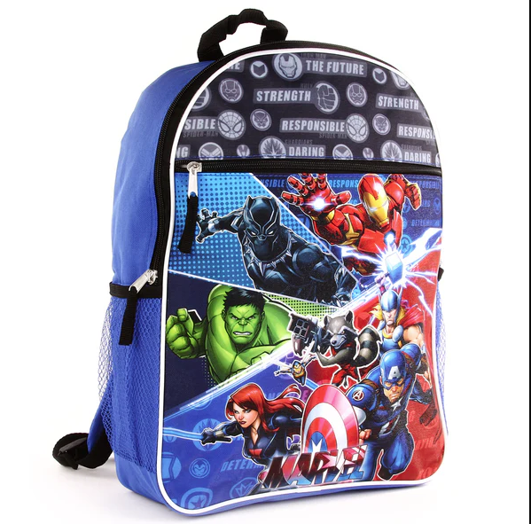 Marvel Avengers Deluxe 16 inch Backpack - Walmart.com