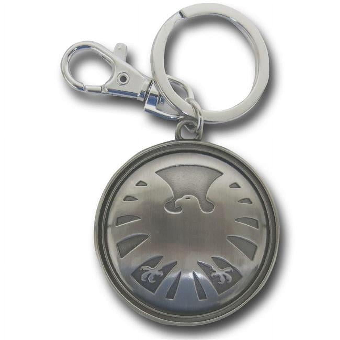 Marvel Avengers Eagle Logo Pewter Keychain - Walmart.com