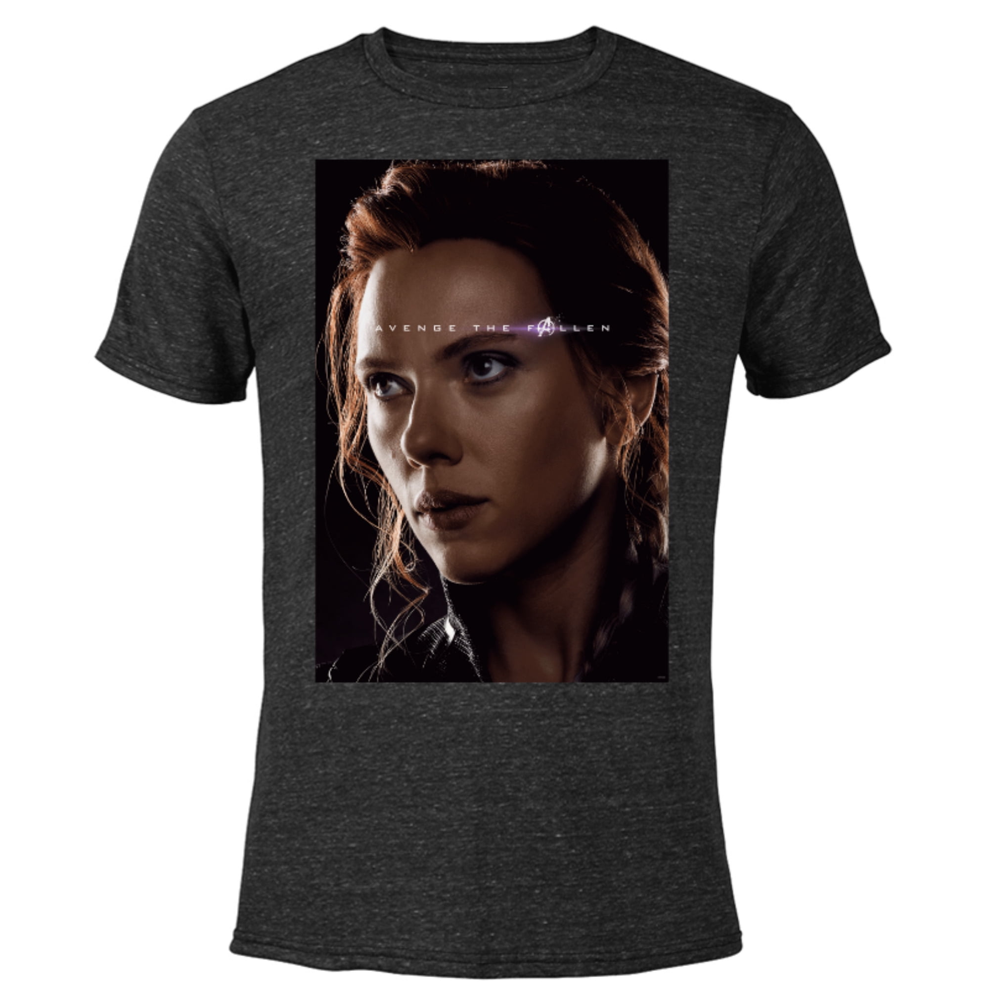 Marvel Avengers: Endgame Black Widow Poster - Short Sleeve Blended T ...