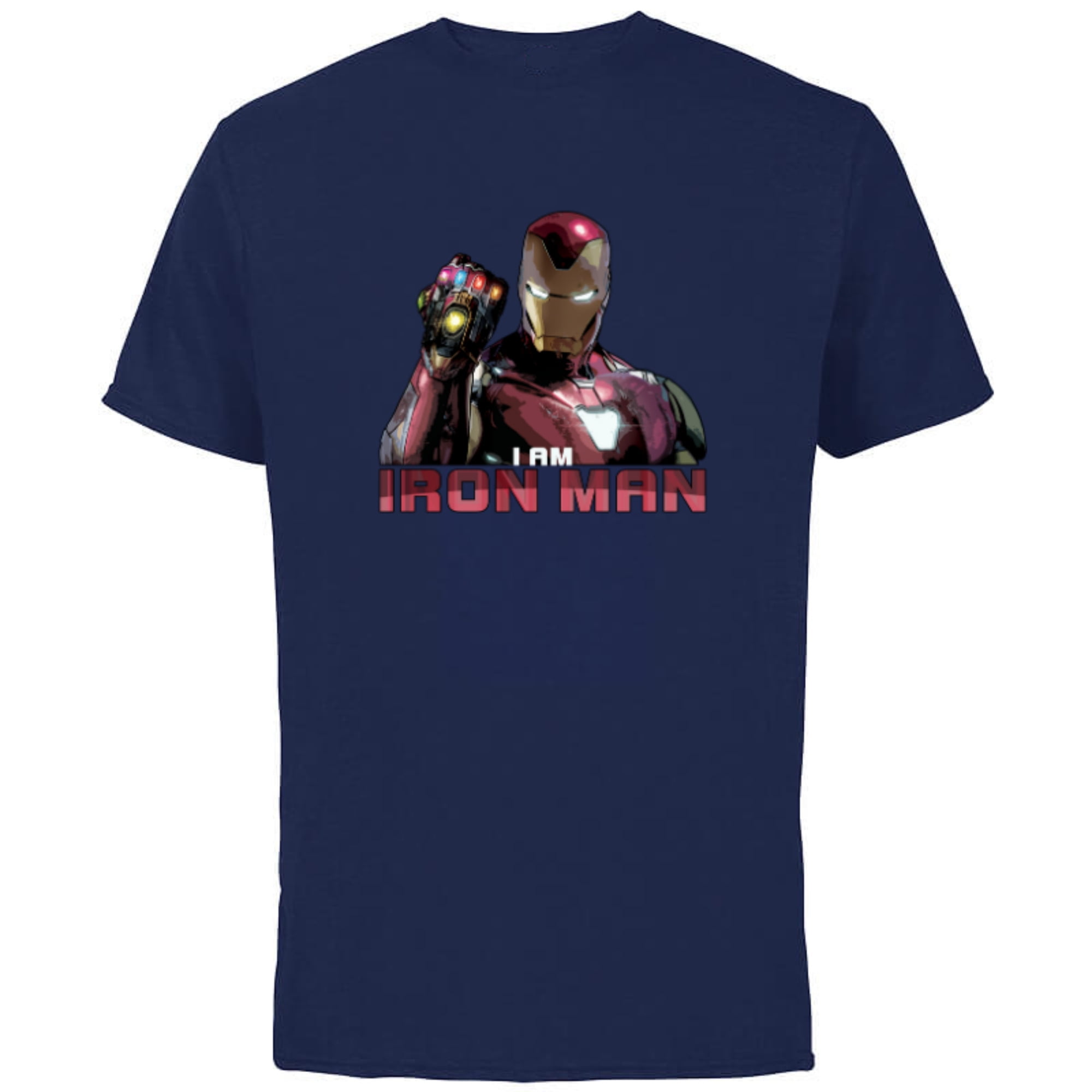Marvel Avengers: Endgame I am Iron Man - Short Sleeve Cotton T-Shirt ...