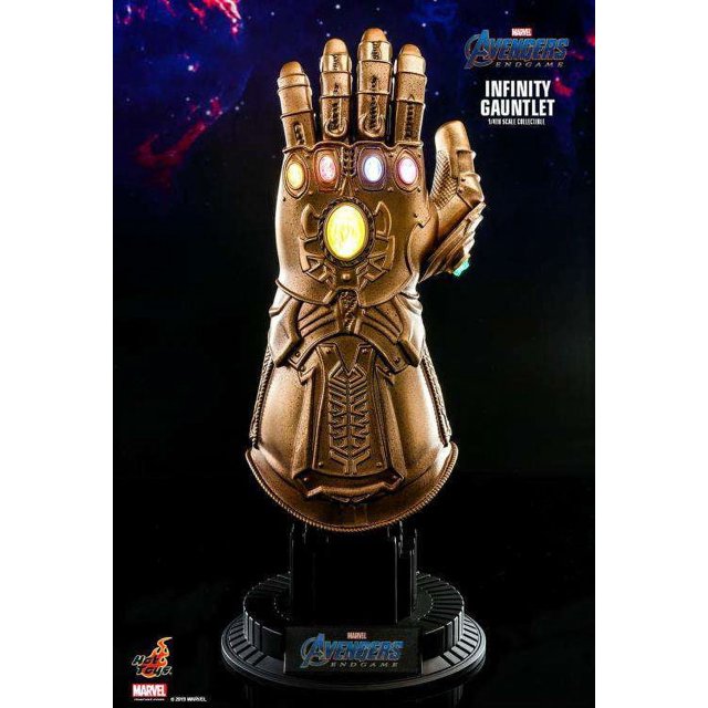 Marvel Avengers Endgame Thanos Infinity Gauntlet Light-Up Toy Replica ...