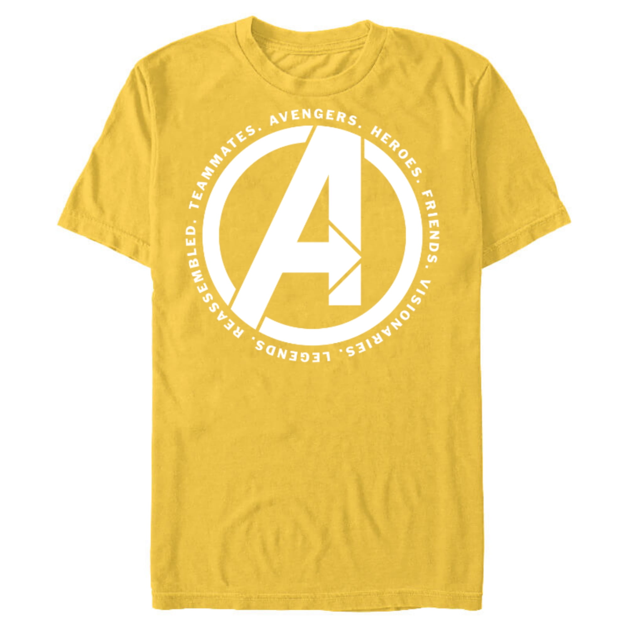 Marvel Avengers: Endgame Logo Heroes and Legends - Short Sleeve Blended ...