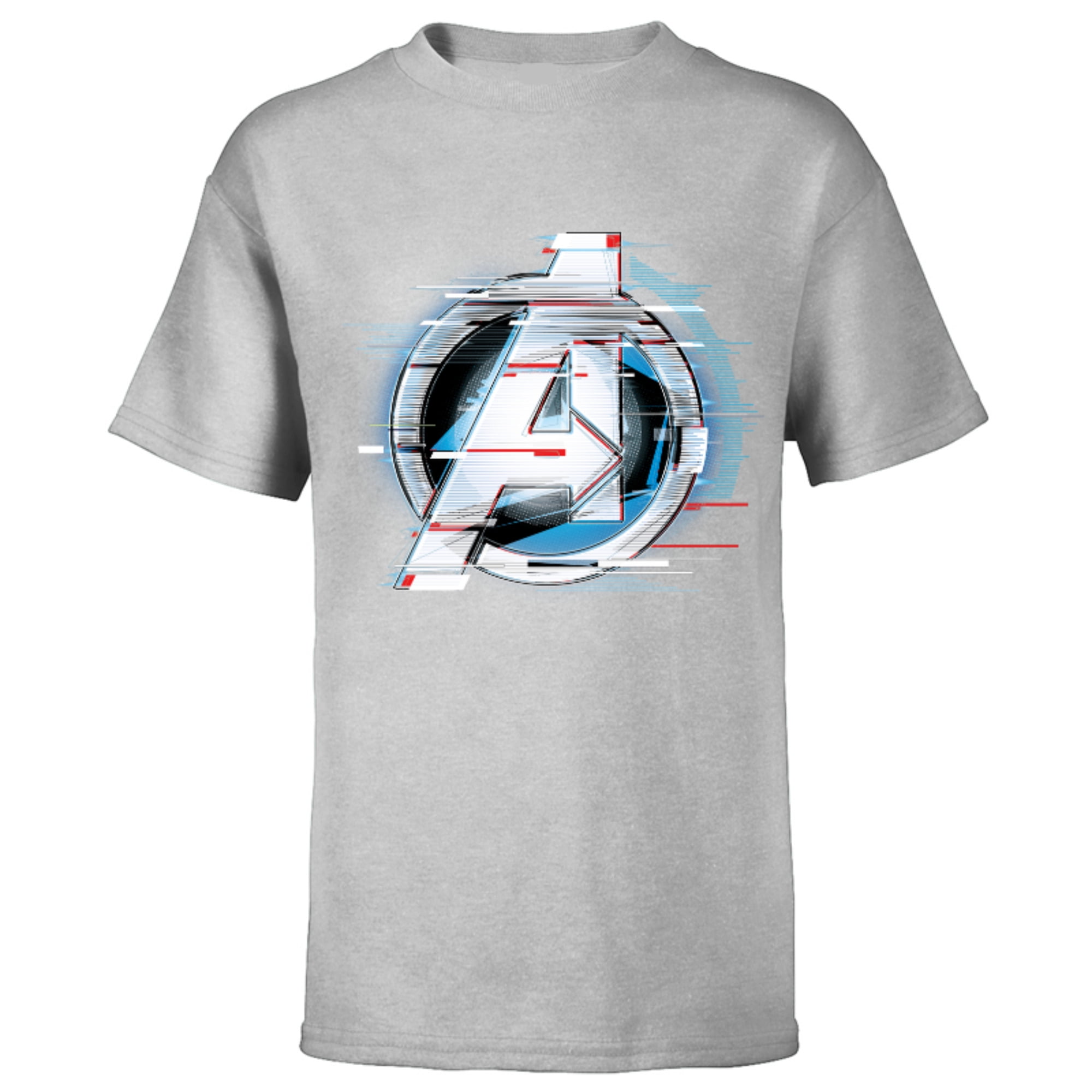 Marvel Avengers: Endgame Logo Silver Speed - Short Sleeve T-Shirt for ...