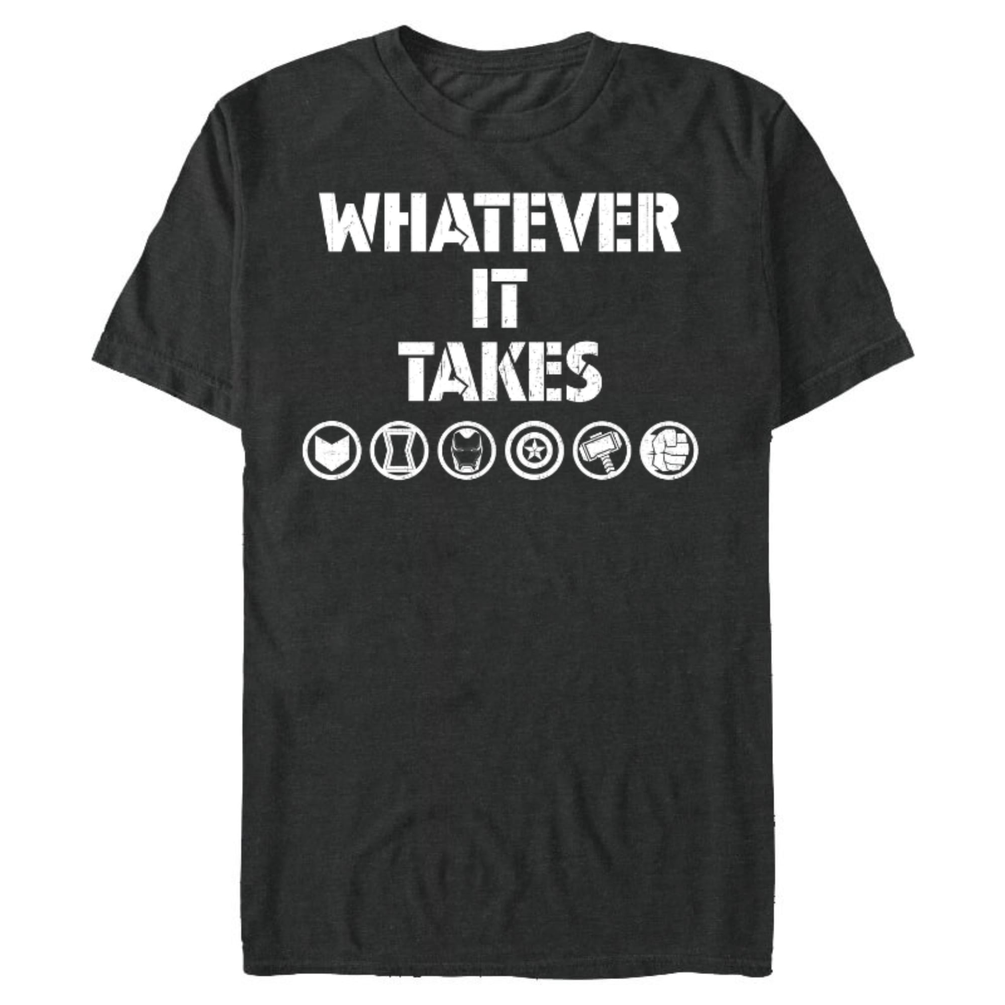 Marvel Avengers: Endgame Whatever It Takes - Short Sleeve Blended T ...