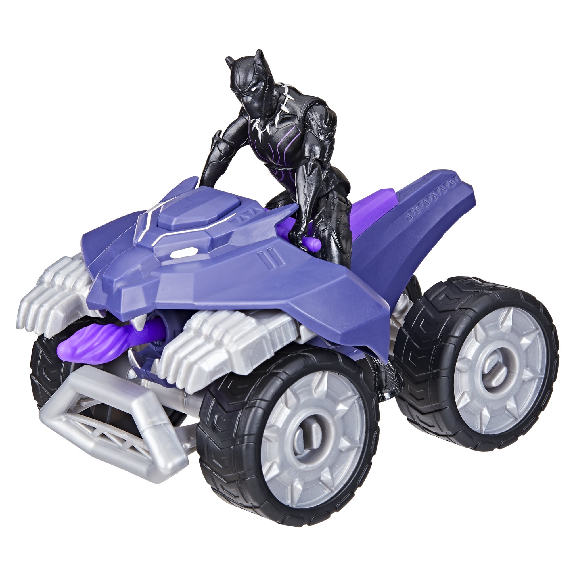 Marvel Avengers Epic Hero Series Black Panther Claw Strike ATV Toy Car ...
