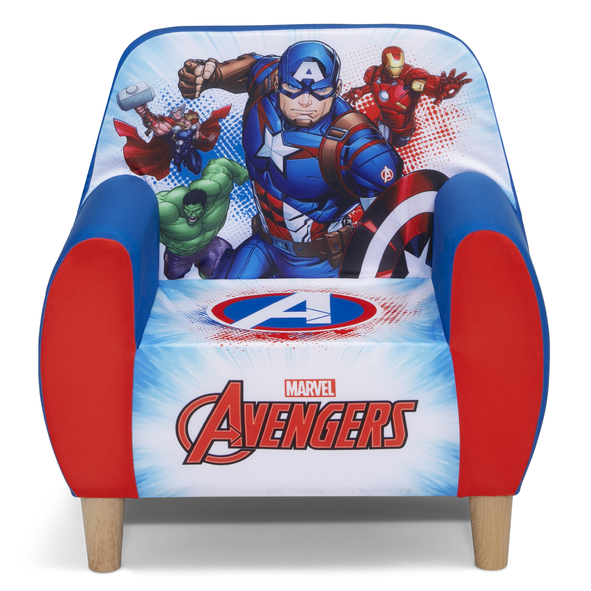DC Comics Justice League Youth High Back Upholstered Chair by Delta ...