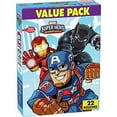 Marvel Avengers Fruit Flavored Snacks, Treat Pouches, Gluten Free Snack ...