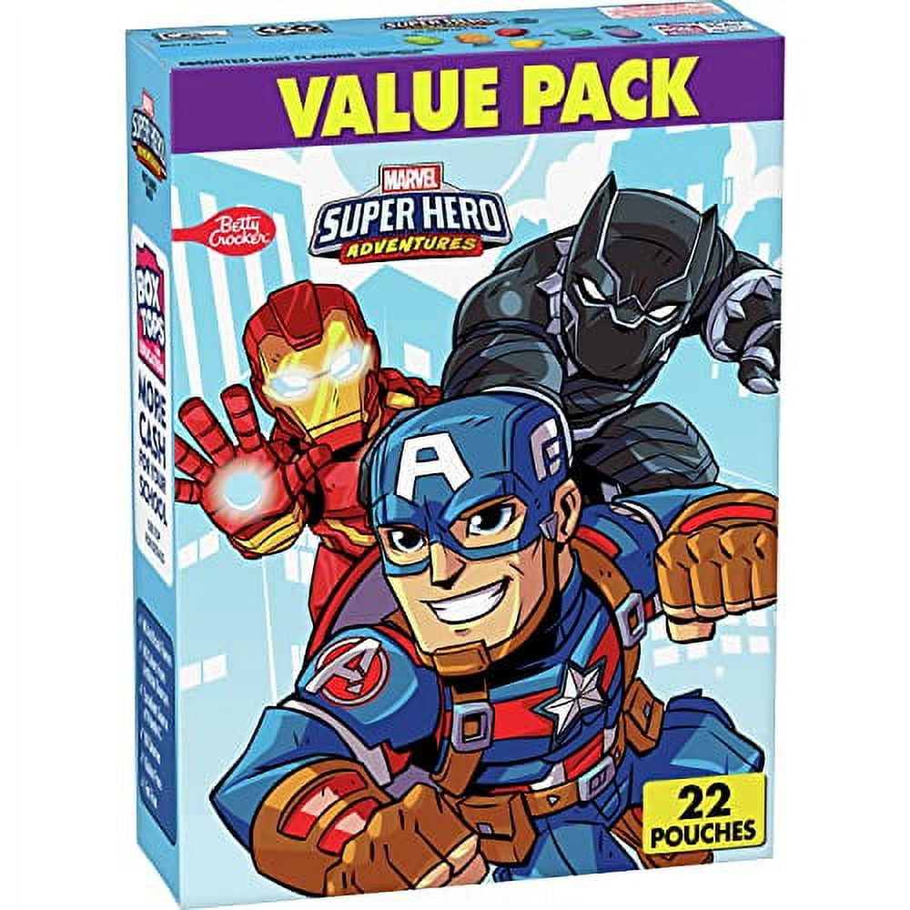 Marvel Avengers Fruit Flavored Snacks, Treat Pouches, MDH1Gluten Free ...