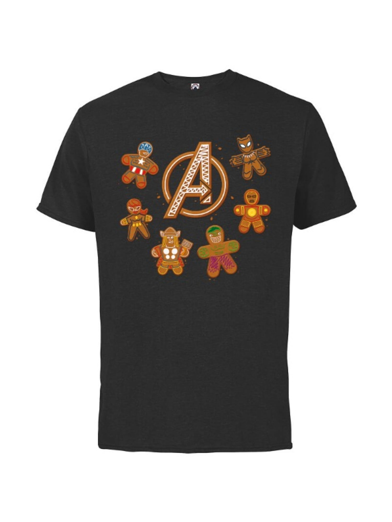 Marvel Avengers Gingerbread Cookies Holiday - Short Sleeve Cotton T ...