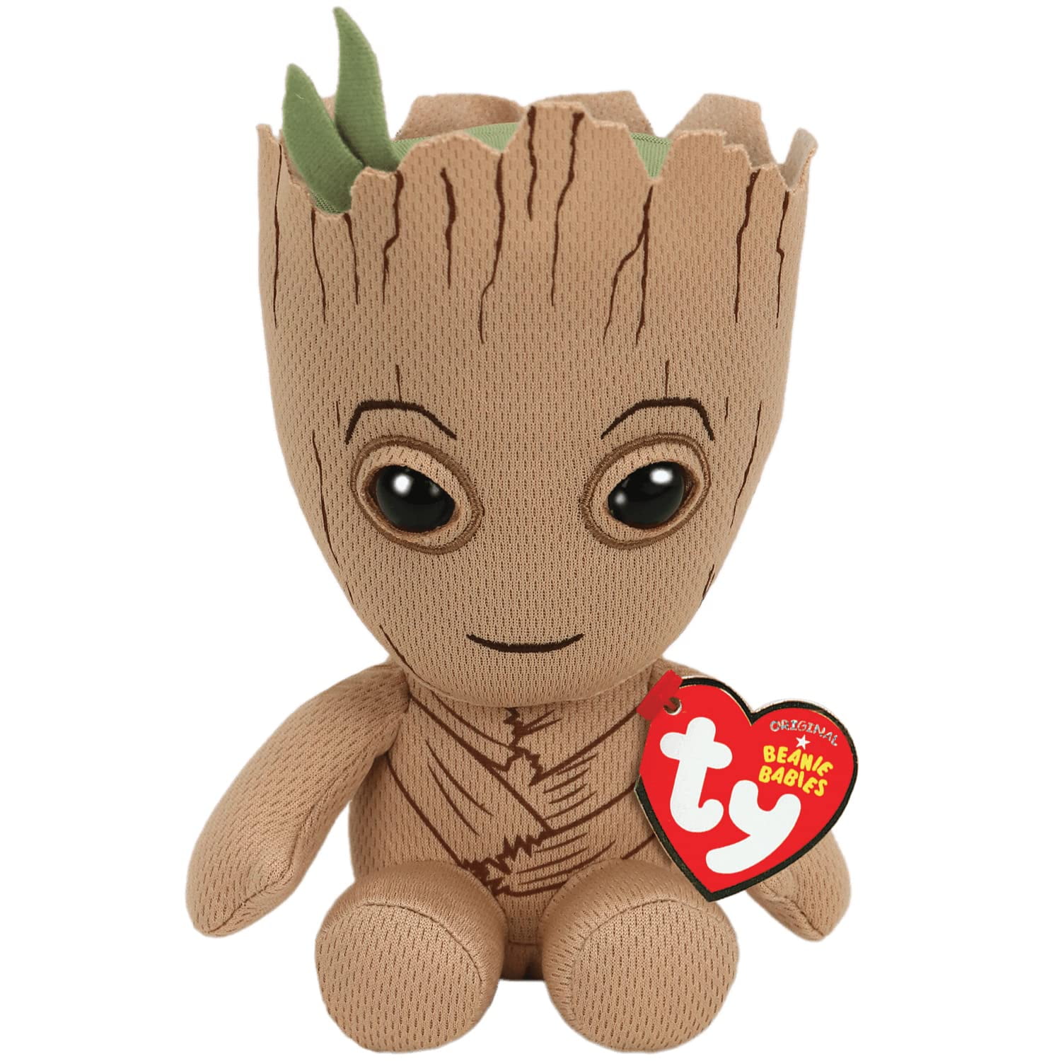 Marvel Avengers Groot Regular, Licensed Squishy Beanie Baby Soft Plush ...